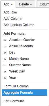 aggregate formula