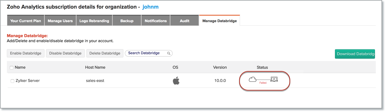 2 Databridge Becomes In Active After I Close The Terminal In Linux Mac How To Overcome This 