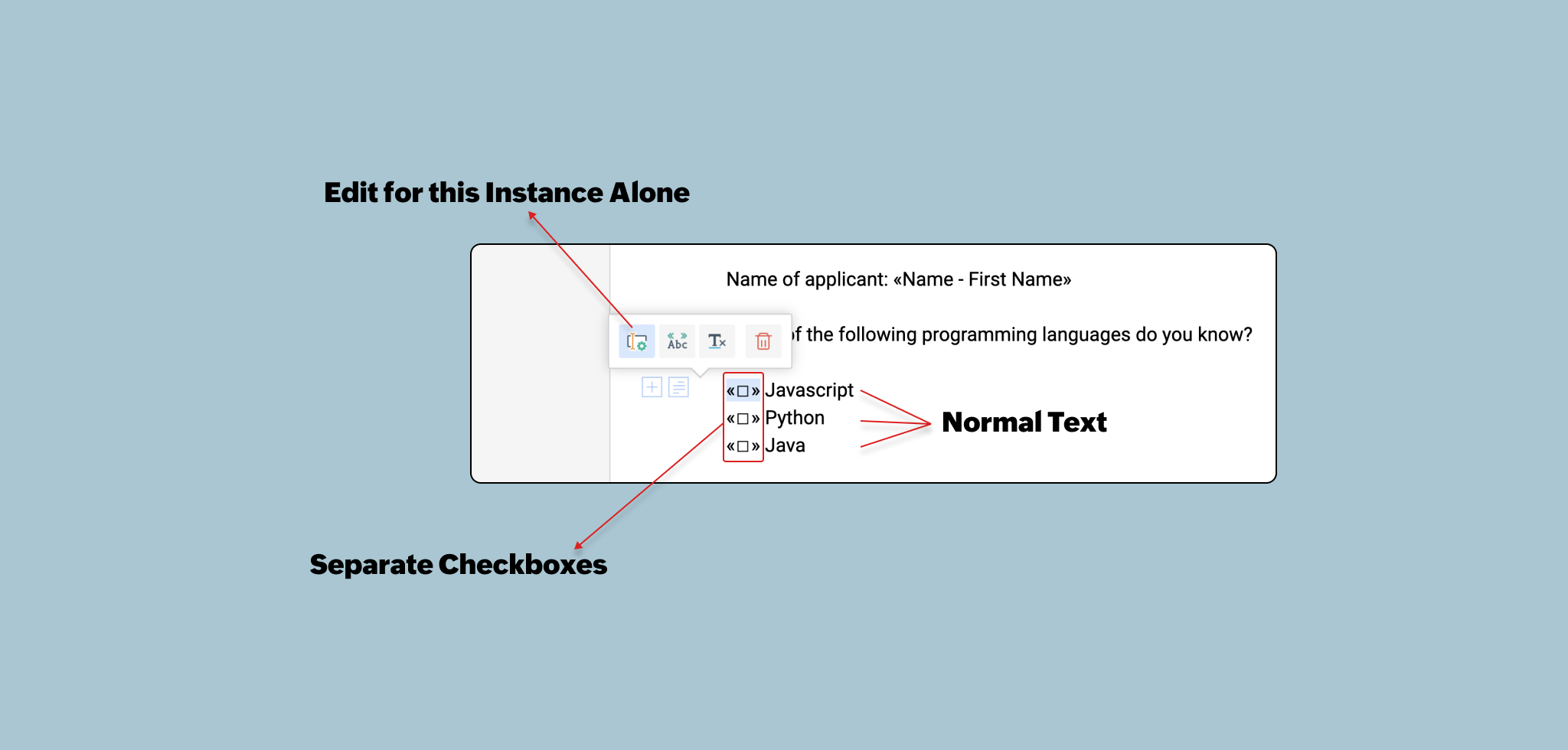 How To Enable Or Disable Checkboxes Using Conditions 