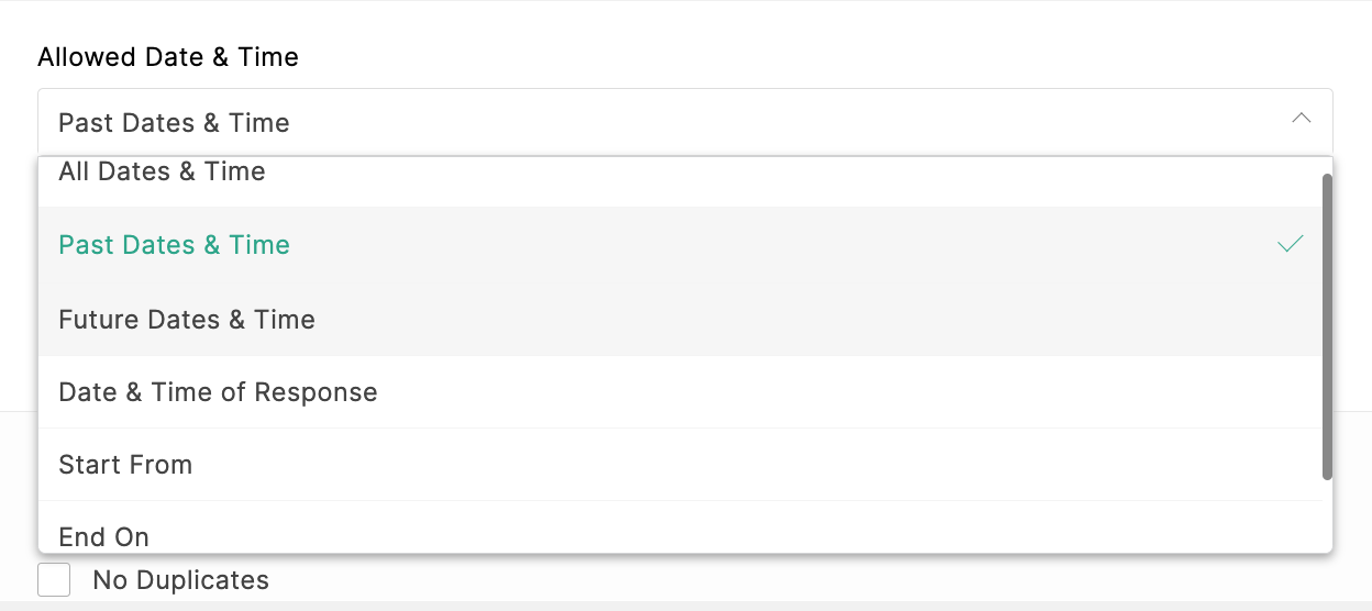 Date-Time Field | Field Types - Zoho Forms Date-Time Field | Field Types - Zoho Forms