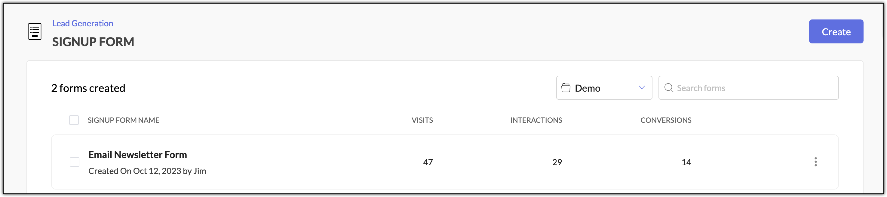 Enter a Name for the form and click on Next Enter a Name for the form and click on Next