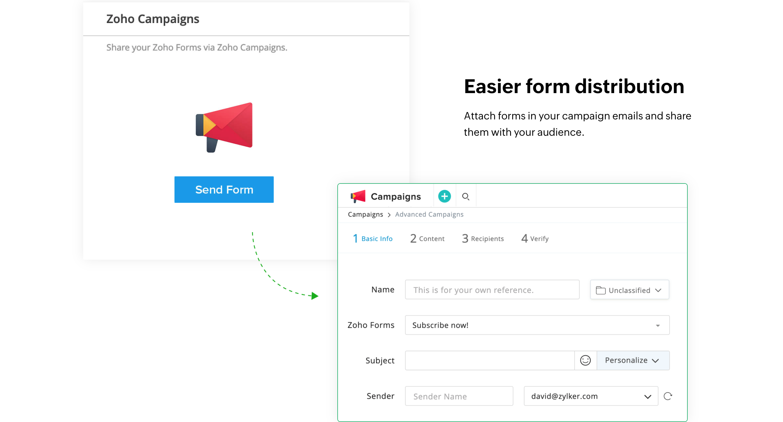 Zoho Campaigns Integration | Setup - Zoho Forms Zoho Campaigns Integration | Setup - Zoho Forms