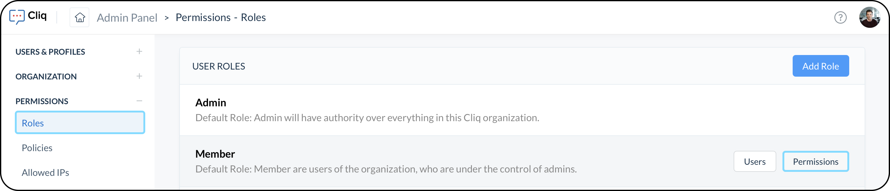 How Do I Configure Access Control Permissions For Features Based On Roles 