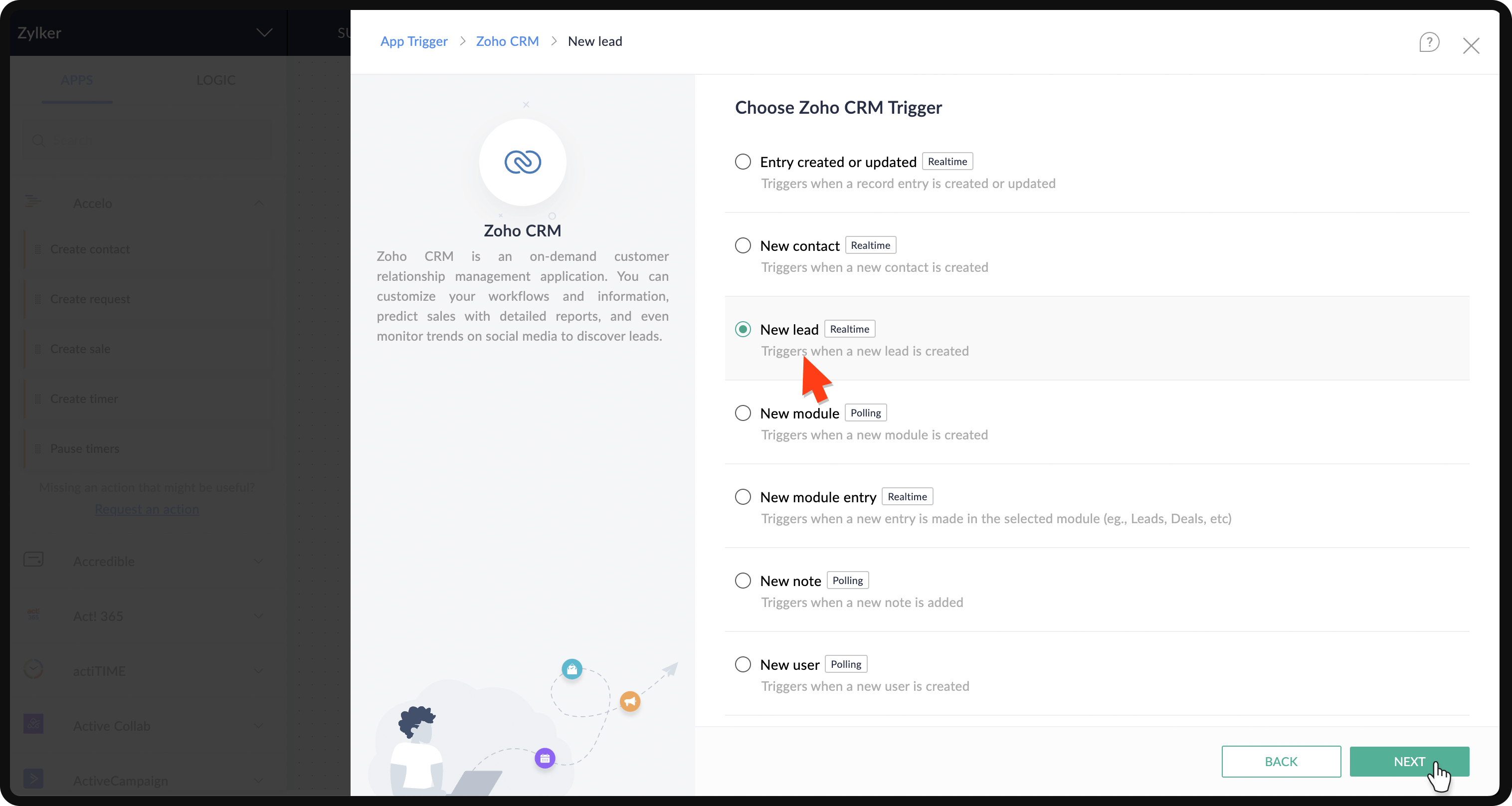 Zoho Show Integration With Zoho Flow 