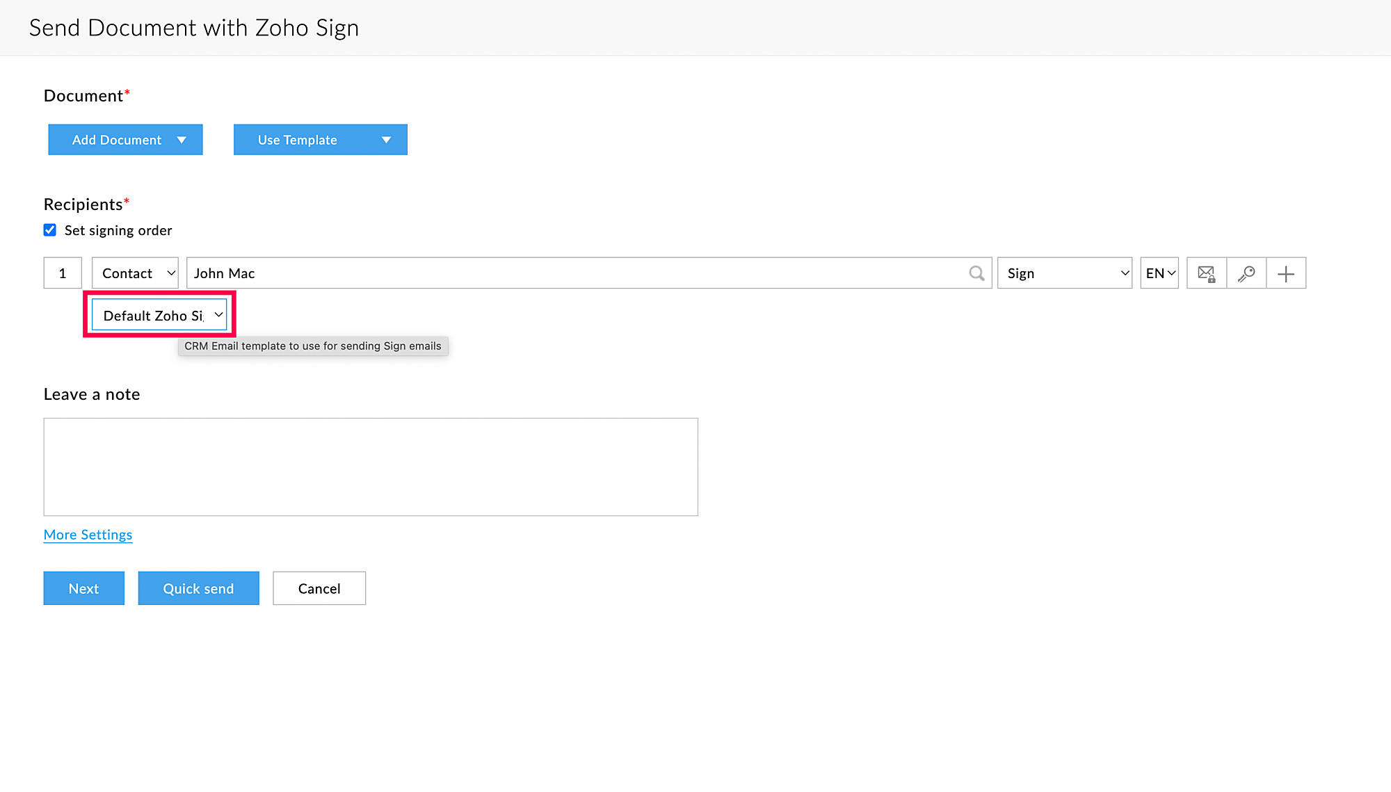 Zoho CRM email templates Zoho CRM email templates