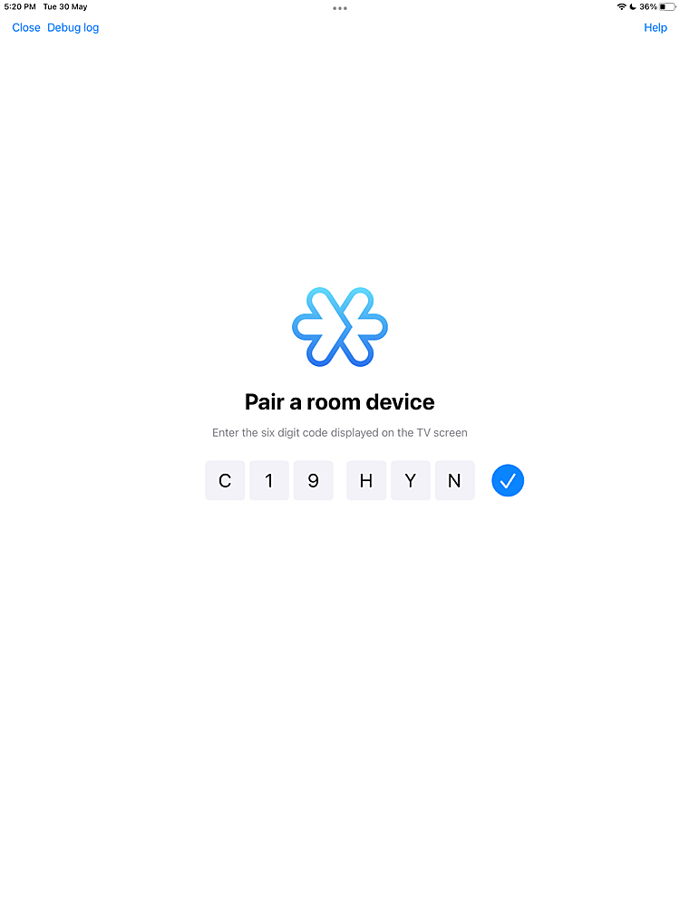 Connecting your room