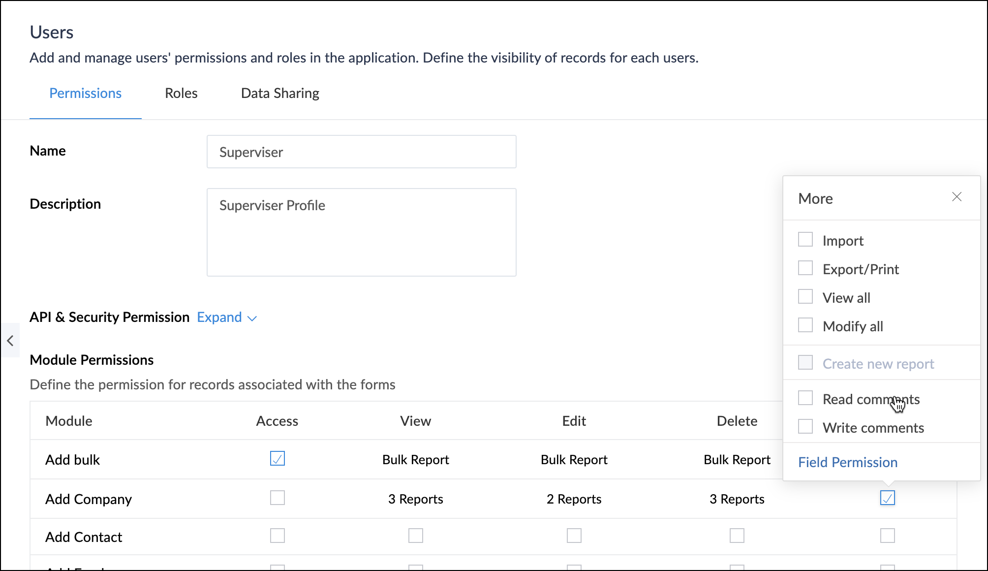 Managing record comments | Zoho Creator Help