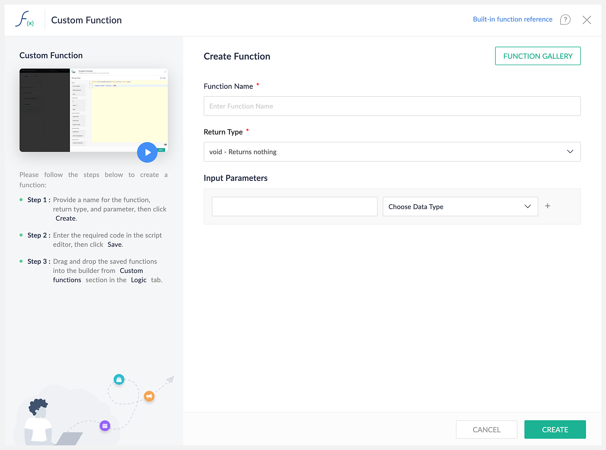 Enter the Deluge Script: