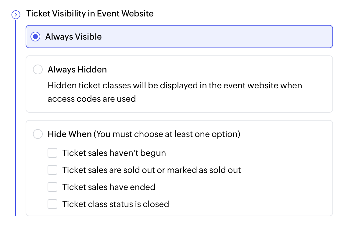 How to set up ticket classes in Zoho Backstage