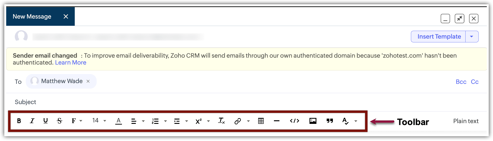 There are numerous choices available in the toolbar, with some of them ...