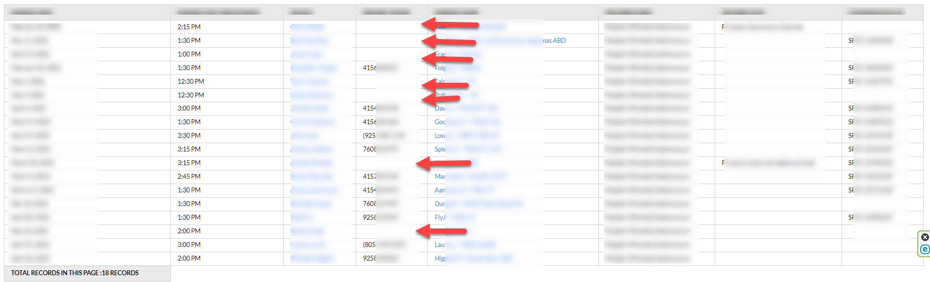 Reports Missing Data 